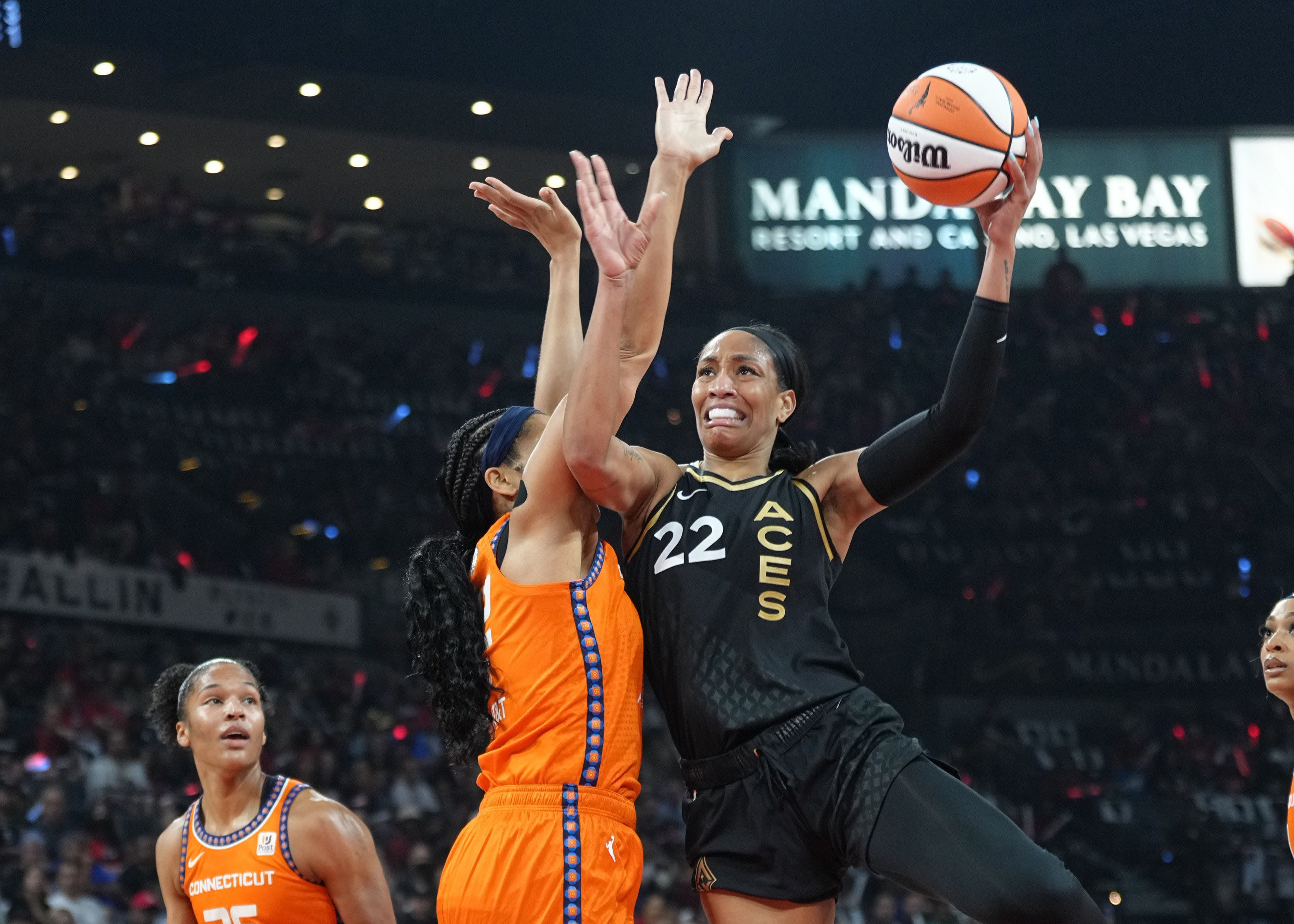 A’ja dan Gray Menggila, Kemenangan Pertama Aces di Final WNBA ...