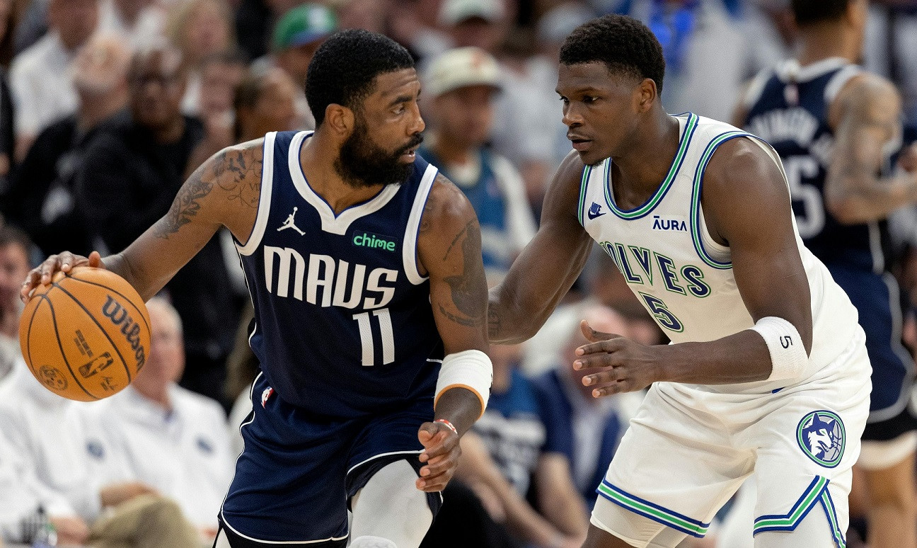 Pembuktian Kyrie Irving Kepada Anthony Edwards - mainbasket.com