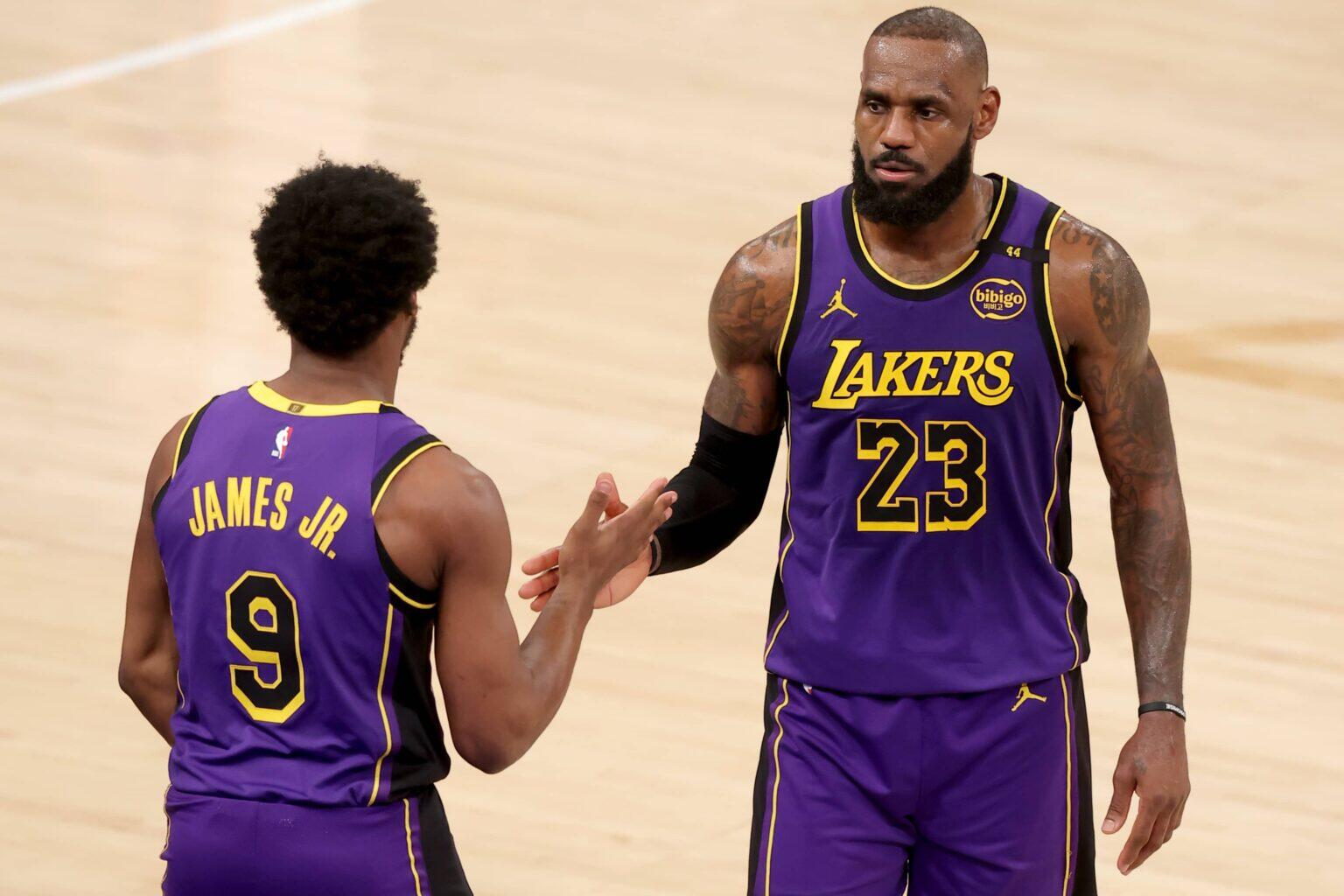 LeBron James Bicara Soal Perkembangan Bronny - mainbasket.com